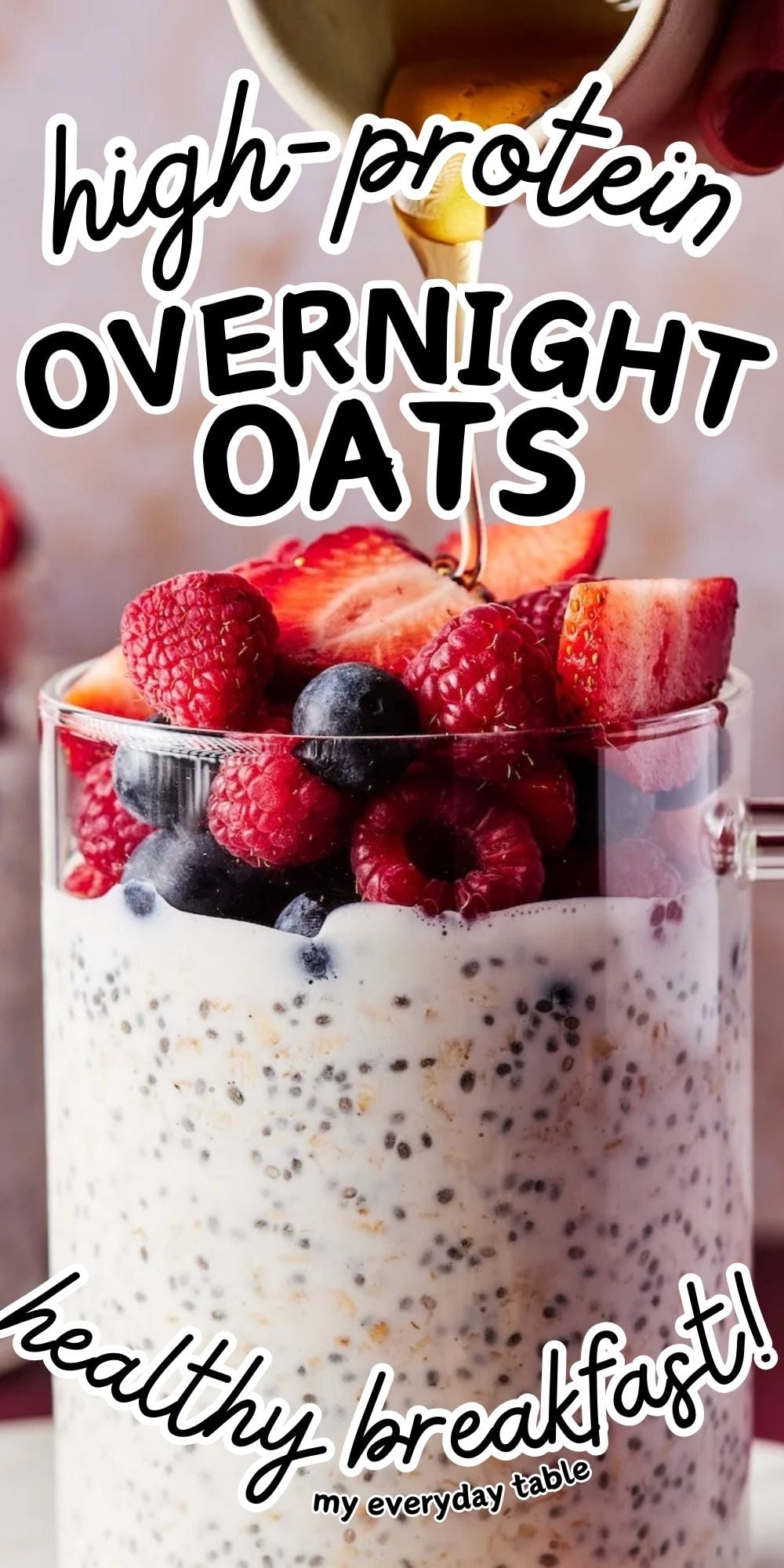 Protein Overnight Oats with Greek Yogurt (No Powder!)