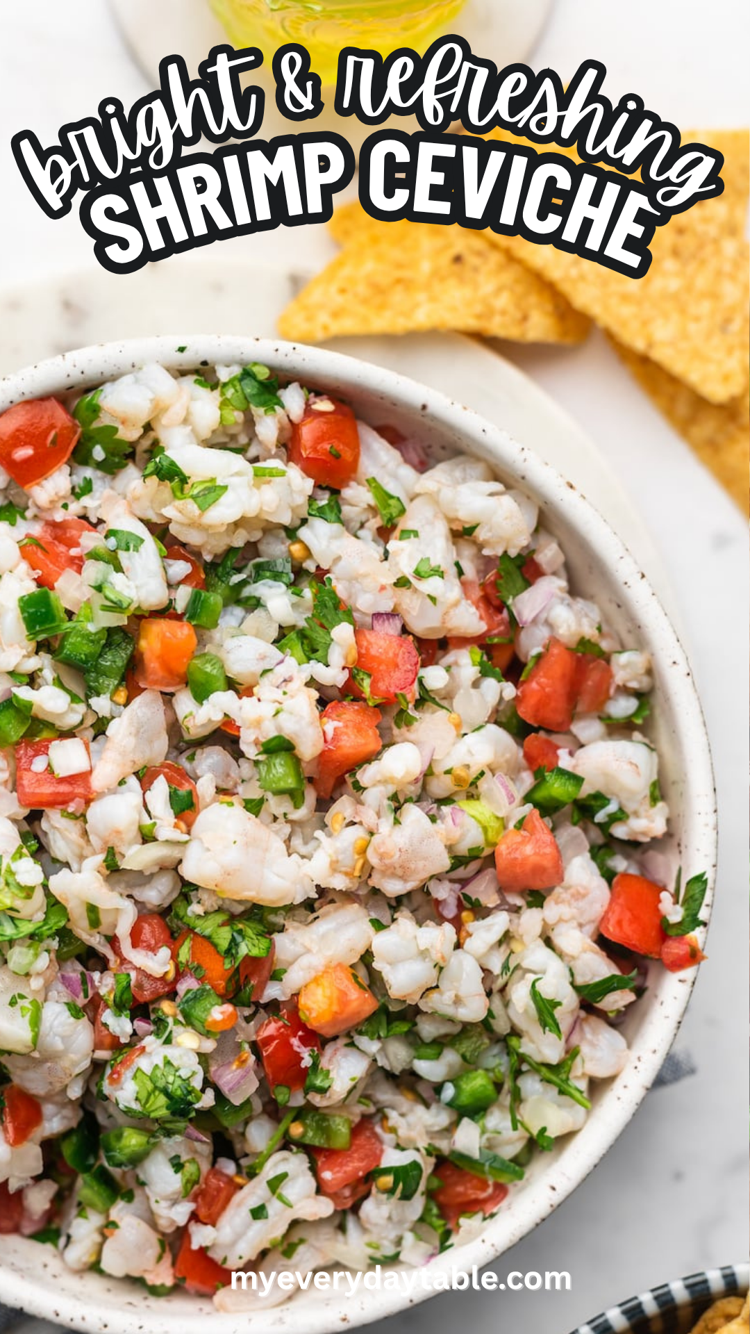 Fresh Shrimp Ceviche - Light, Bright & Perfect for Summer
