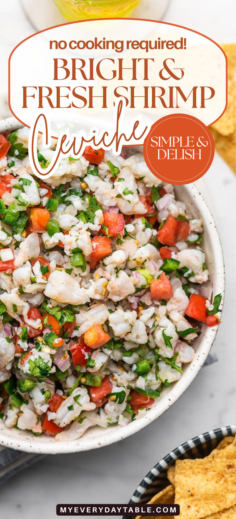 Fresh Shrimp Ceviche - Light, Bright & Perfect for Summer