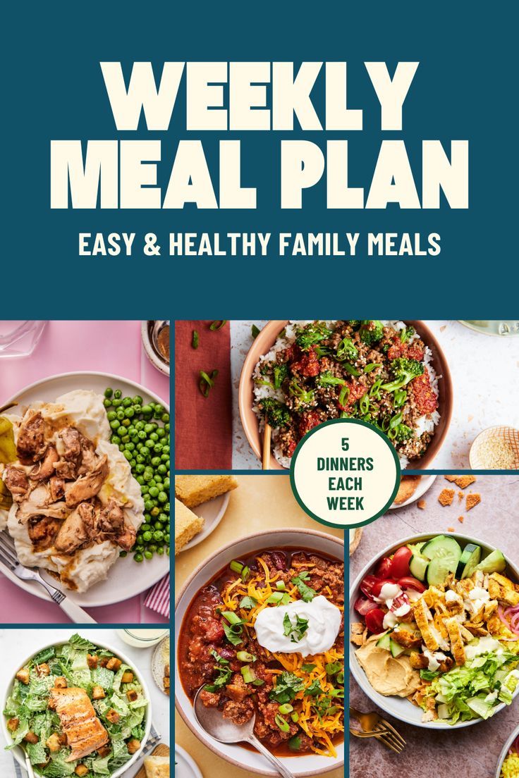 Weekly Meal Plans: Dinner Ideas for Every Week