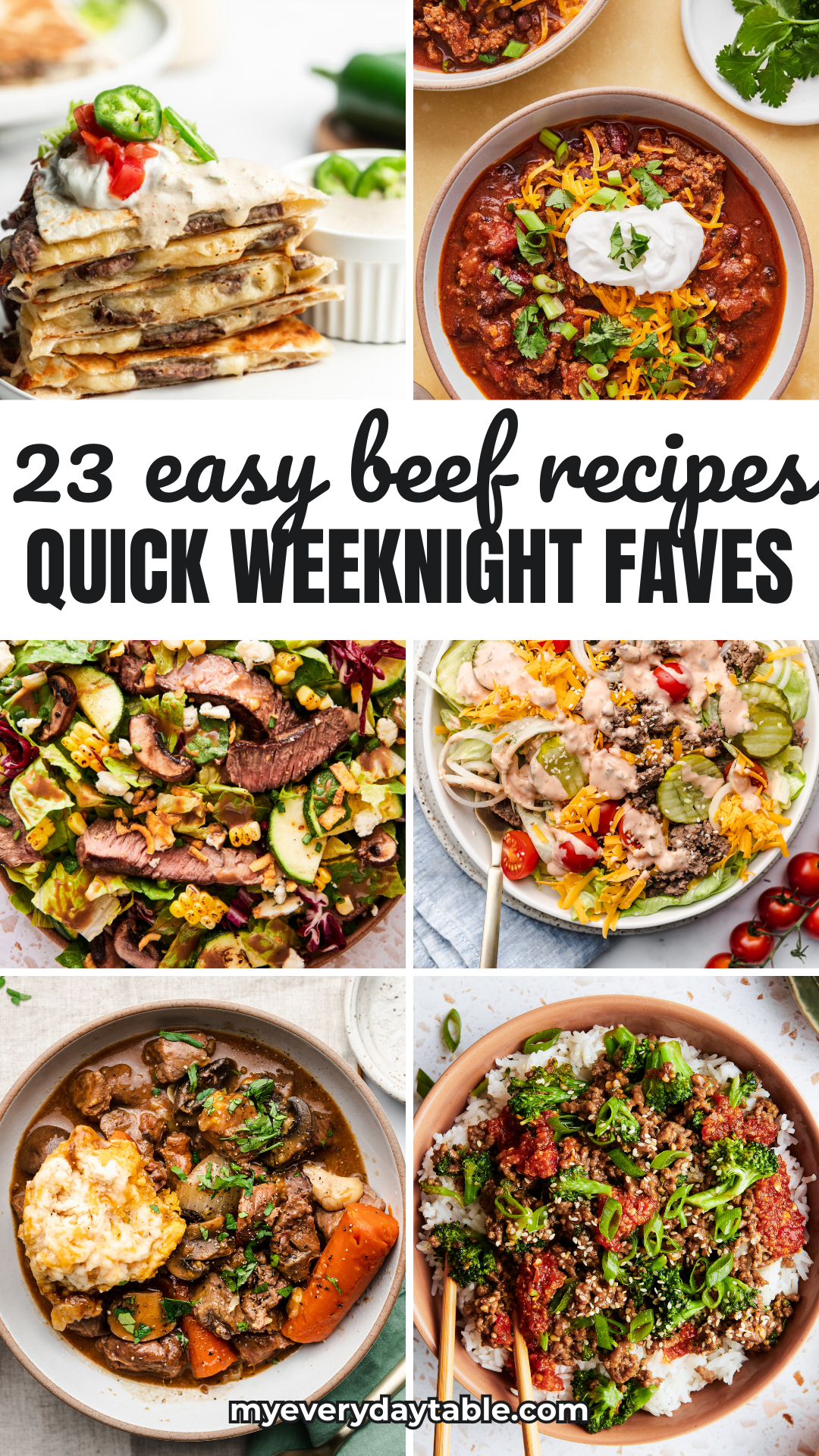 23 Easy Beef Recipes for Busy Weeknights