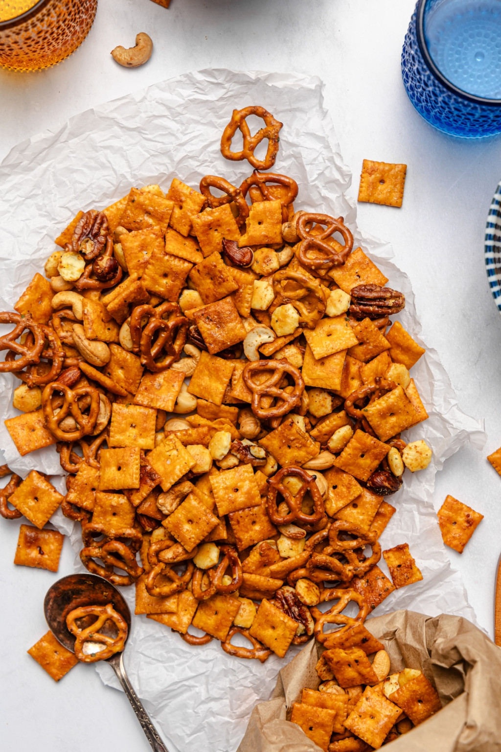 Homemade Ranch Cheez-It Snack Mix Recipe