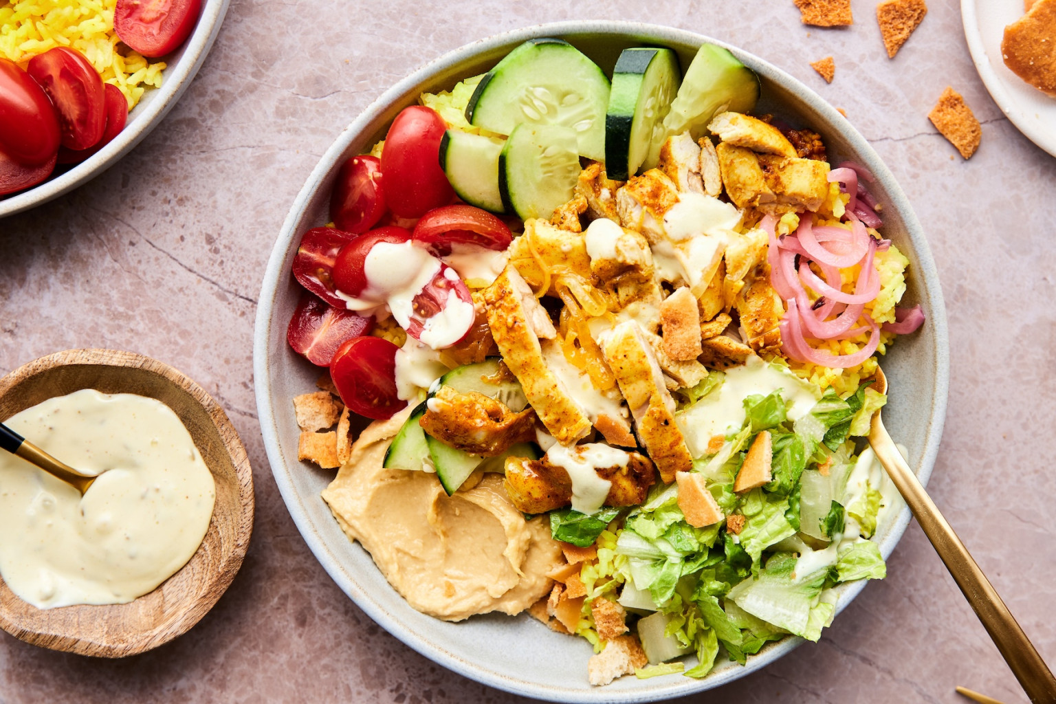 Chicken Shawarma Bowls (Delicious, Healthy & Easy to Prep)