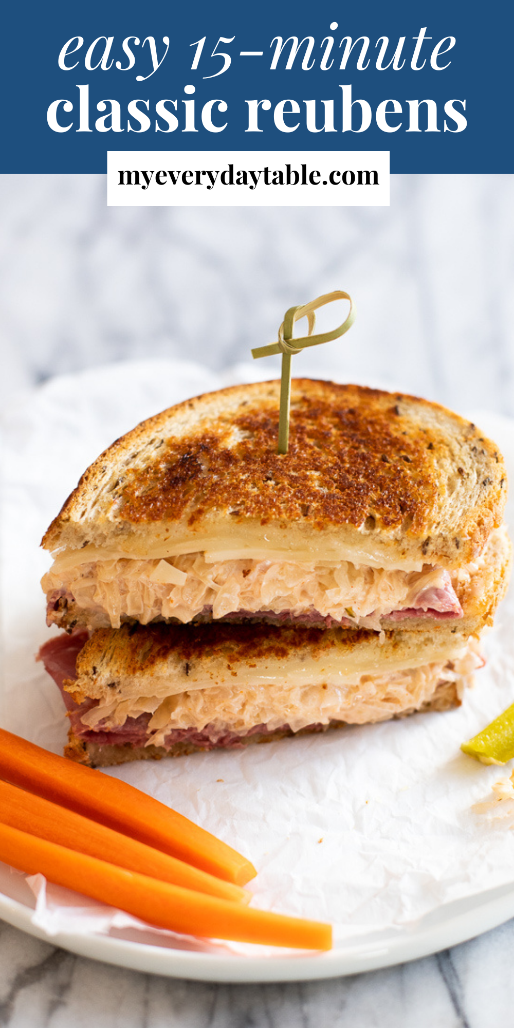 Corned Beef Reuben Sandwich Recipe | My Everyday Table