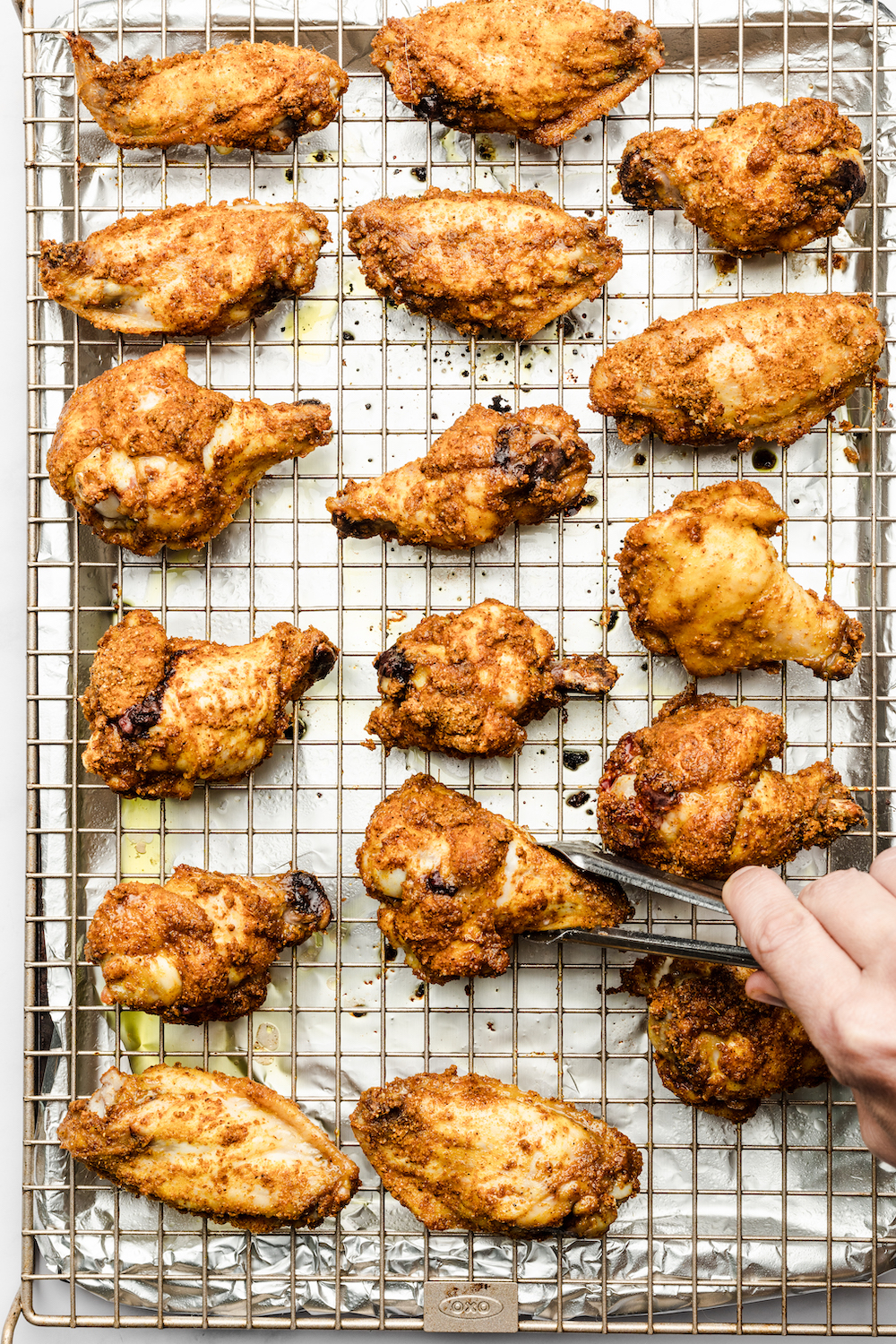 Baked Crispy Curry-Spiced Chicken Wings Recipe