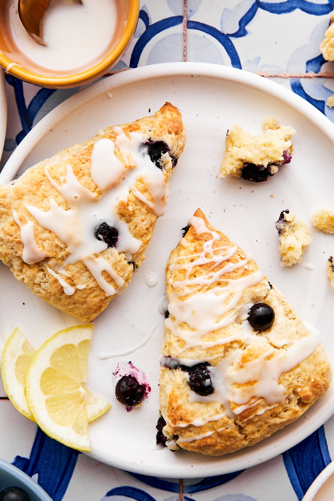 Lemon Blueberry Scones - Fresh, Fluffy & Perfect for Brunch