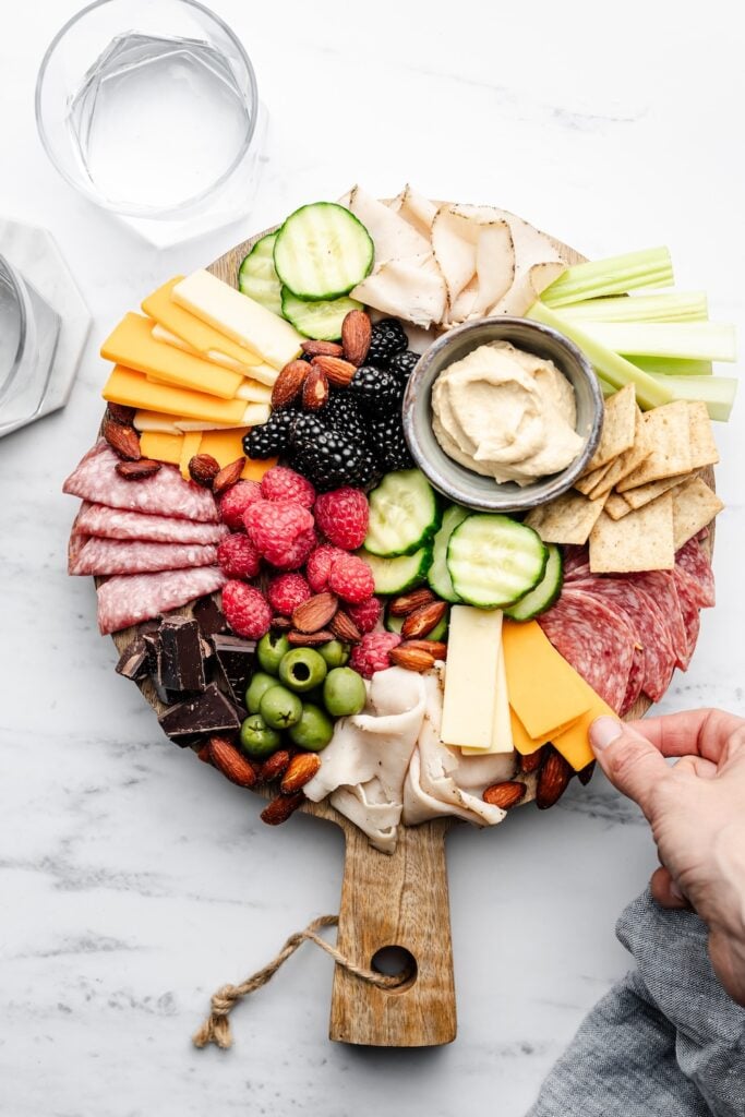 Mini Charcuterie Board (Dinner-Worthy Snack Board)