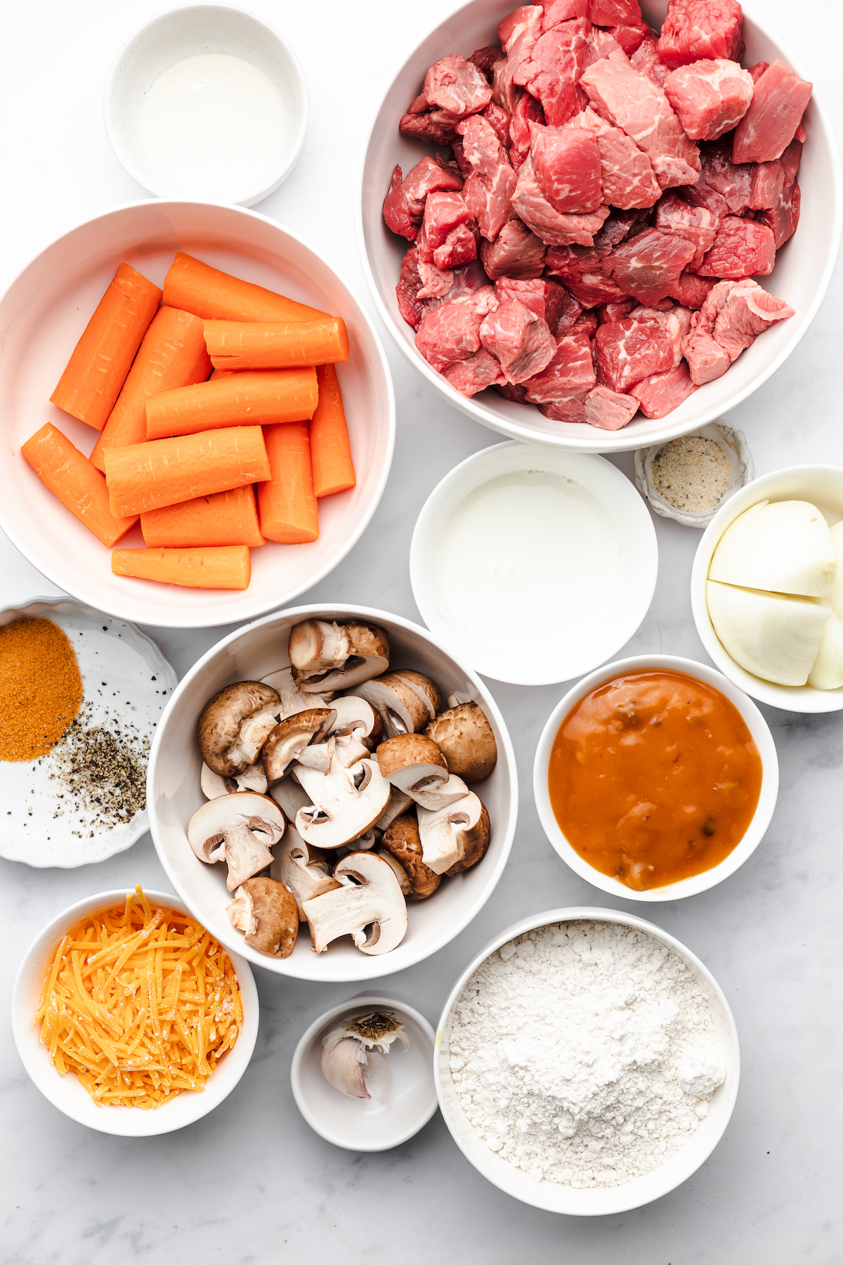 Patty's Crockpot Beef Tip Stew with Dumplings