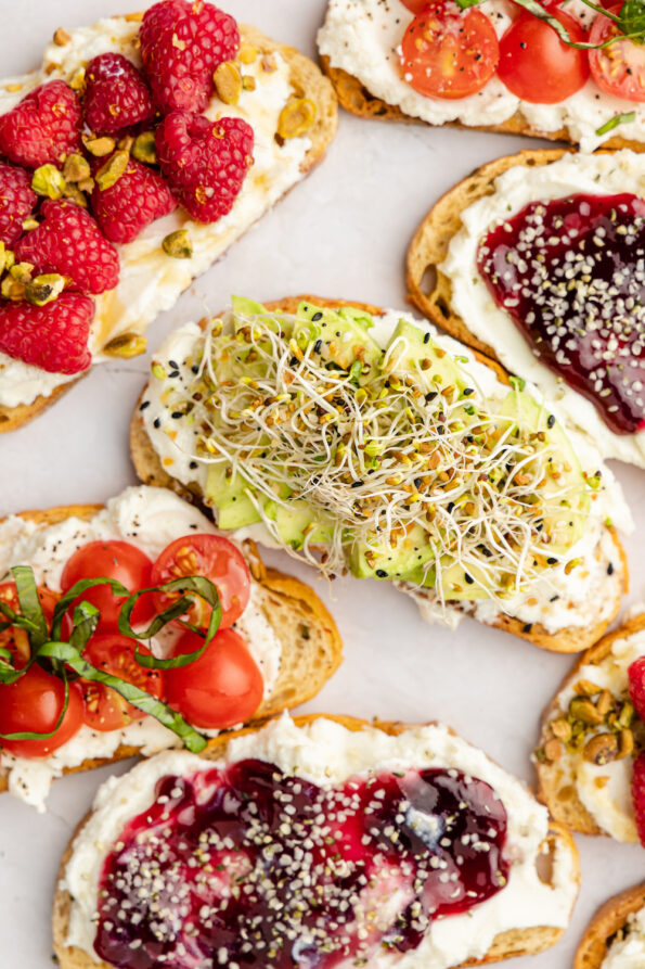 57 of the Best Ricotta Toast Topping Ideas | My Everyday Table